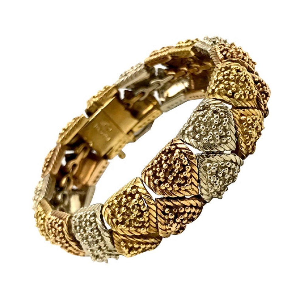 Bulgari tri color bracelet store